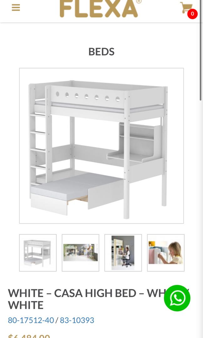 Flexa bunk bed, Babies & Kids, Baby Nursery & Kids Furniture, Childrens ...