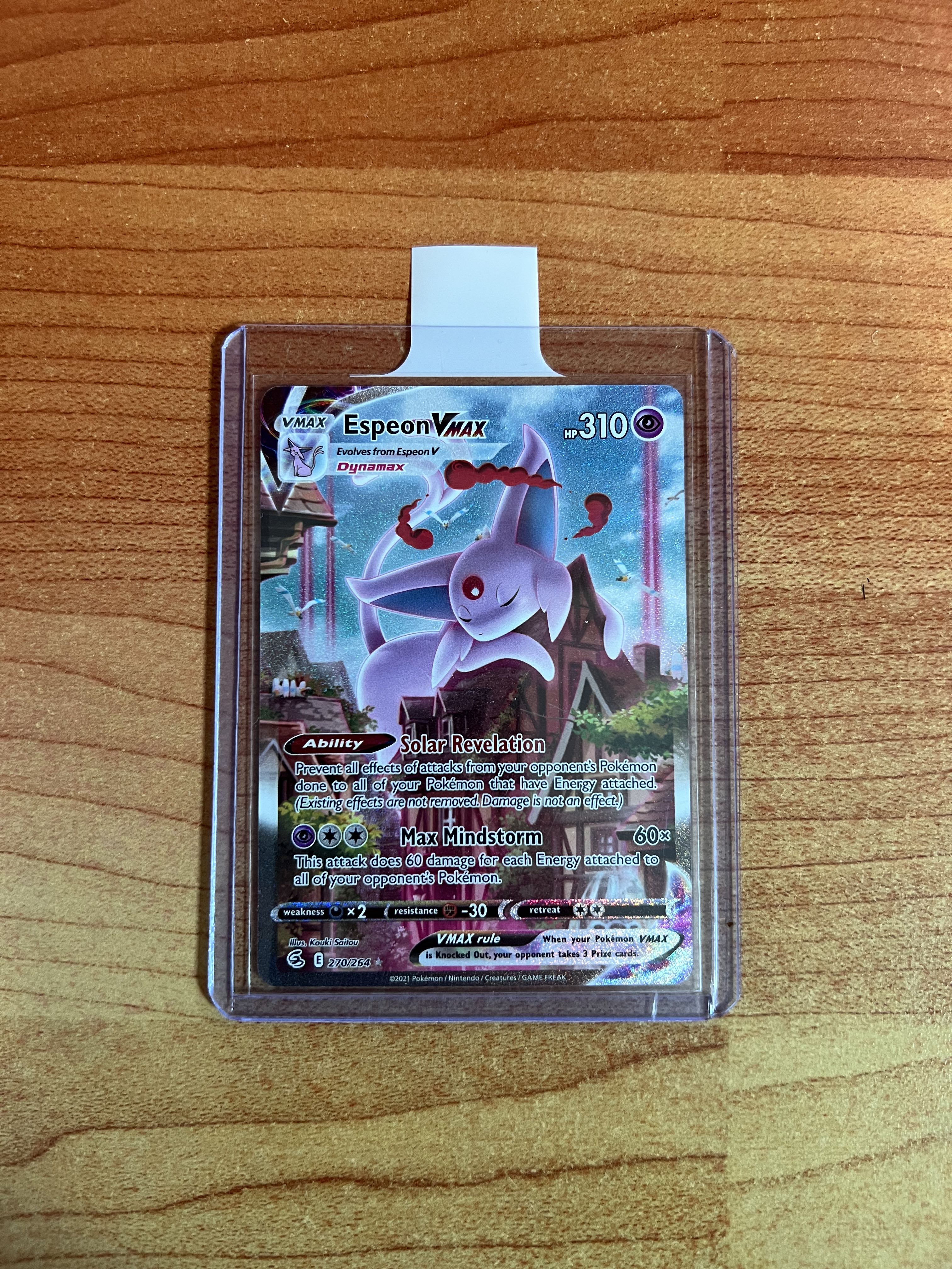 Fusion Strike Espeon VMAX Alternate Art - Pokémon TCG AA, Hobbies ...