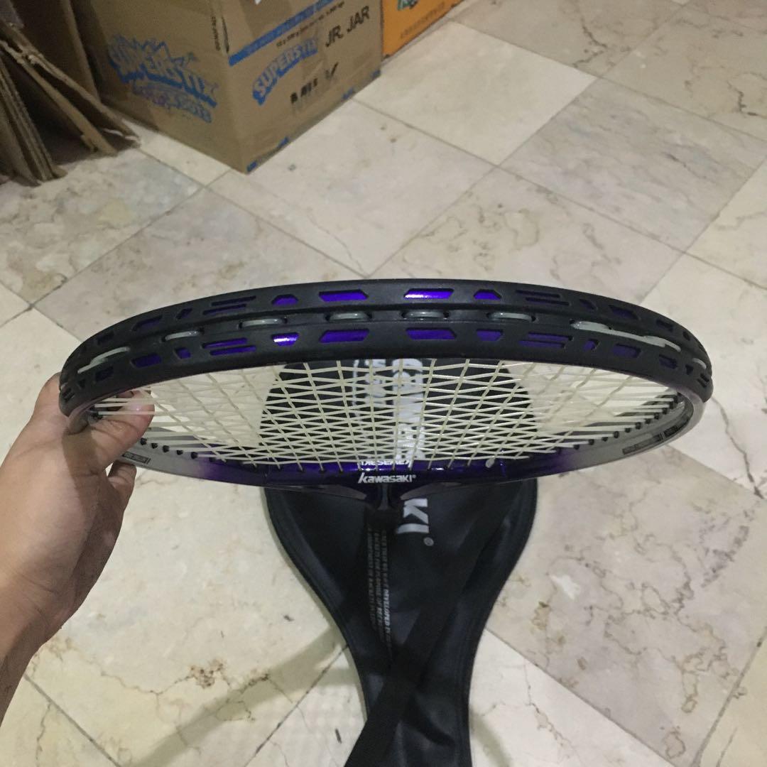 KAWASAKI TENNIS RACKET, Sports Equipment, Sports & Games, Racket and ...