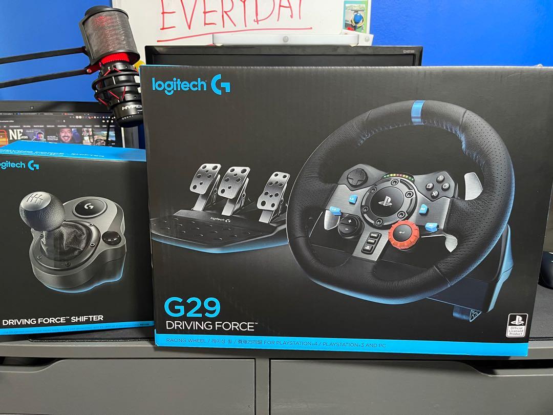 Logitech G29 with Shifter, Video Gaming, Gaming Accessories, In-Game ...