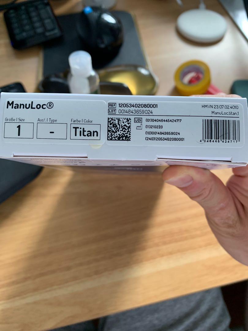 Manuloc hand Orthosis wrist support, Health & Nutrition, Assistive ...