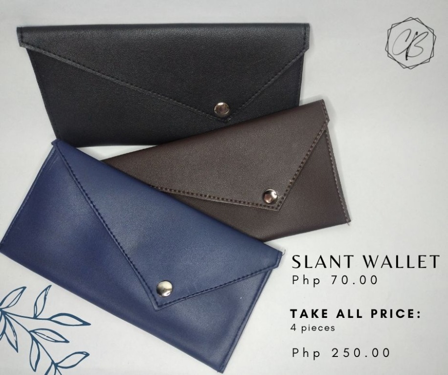 Marikina-made Leather slant wallet, Women's Fashion, Bags & Wallets ...