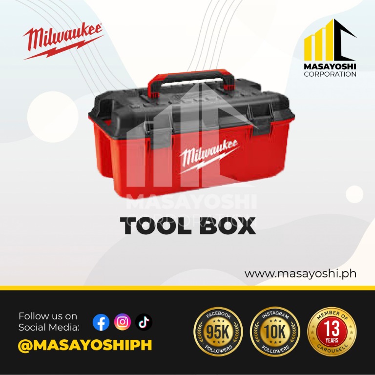 Milwaukee Tool Box 48-22-8020 | Storage Box | Tool Box | Tools Storage ...