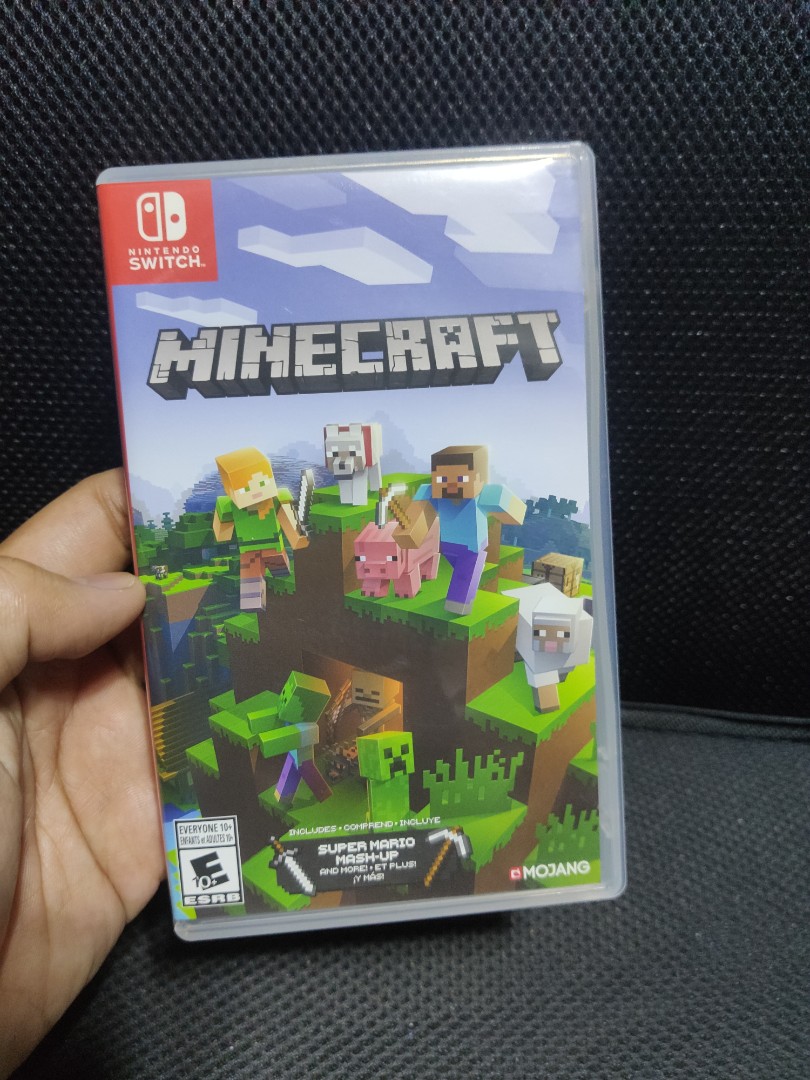 Minecraft Switch game, Video Gaming, Video Games, Nintendo on Carousell