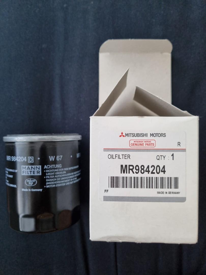 Mitsubishi Lancer EX OIL FILTER, Car Accessories, Accessories on Carousell
