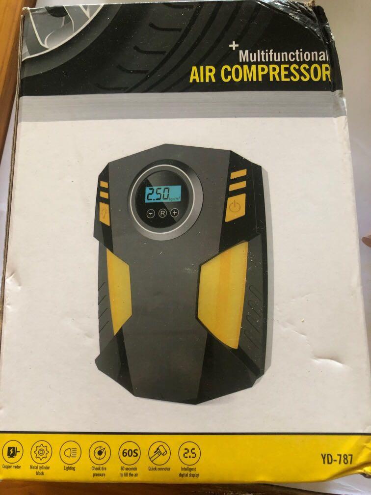 Multifunctional Air Compressor YD-787, Car Accessories, Accessories on ...