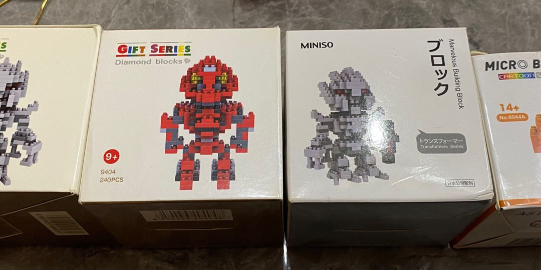 NAnoblocks - 4 boxes, Hobbies & Toys, Toys & Games on Carousell