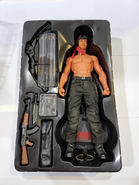 New Hot Toys 1/6 Rambo First Blood Part 2 - John J. Rambo, Hobbies ...