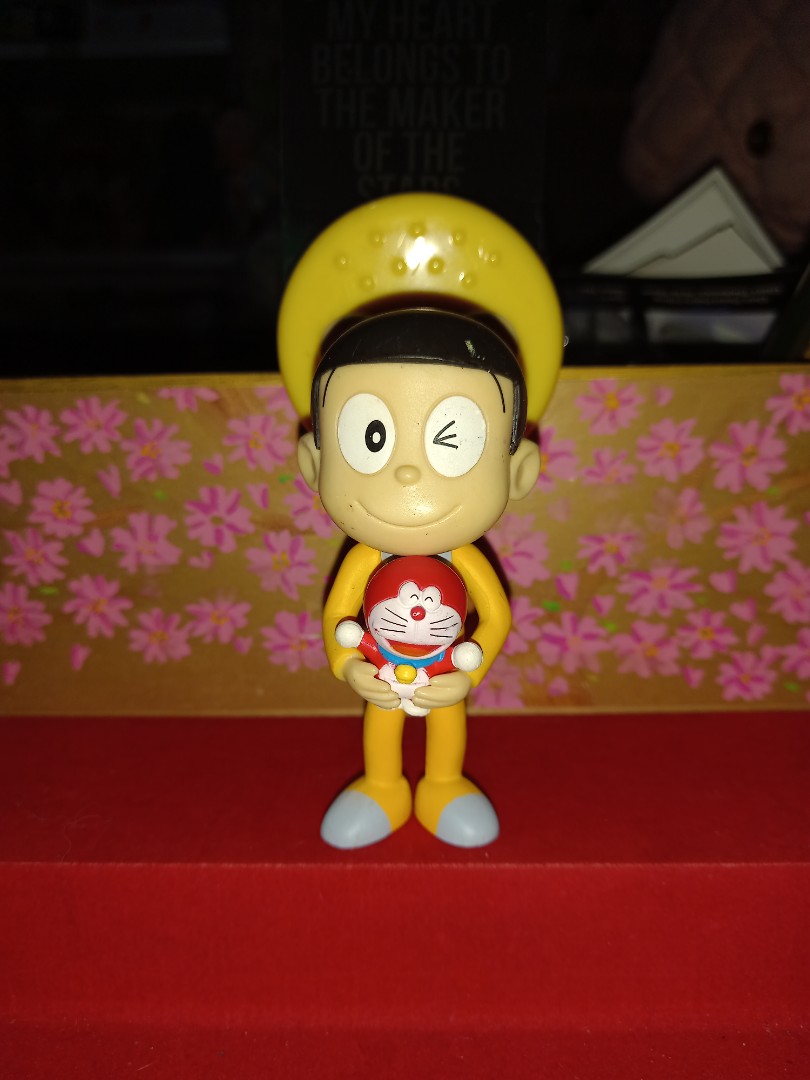 Nobita Doraemon Cake Topper Toy Display Collection, Hobbies & Toys ...