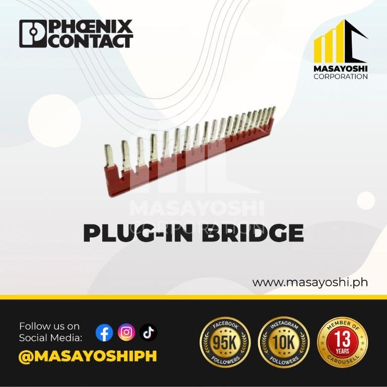 Phoenix Contact FBS 20-6 Plug-in bridge | Model# 3030365 | Terminal ...