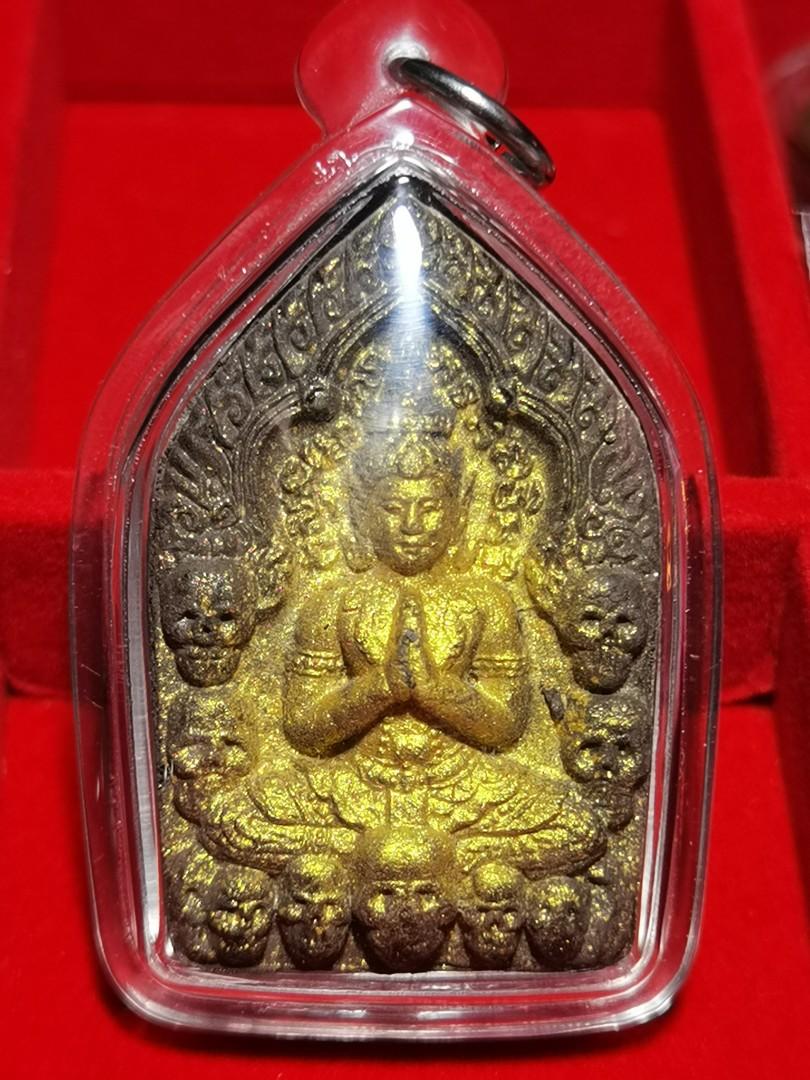 AJ monak Khun Paen Kra Sip with Thep Neva Archan Monak BE2548 Thai ...