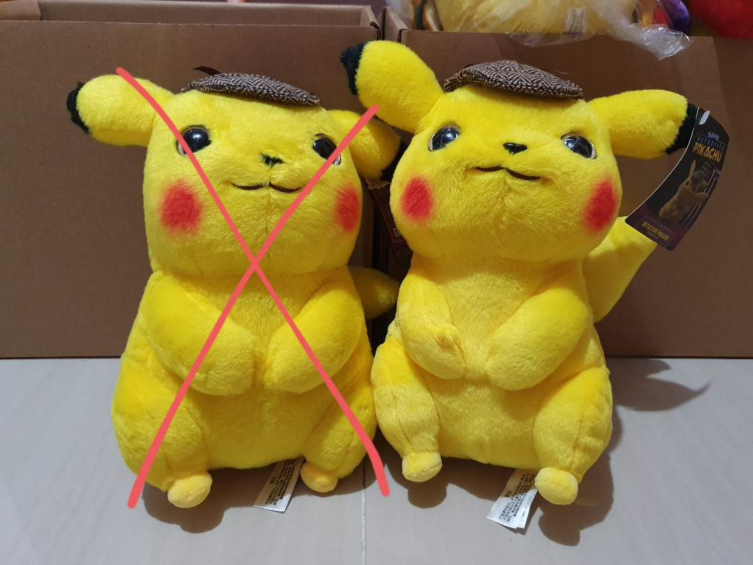 [REFER TO NEW LISTING] pokemon detective pikachu stuffed plush toys ...