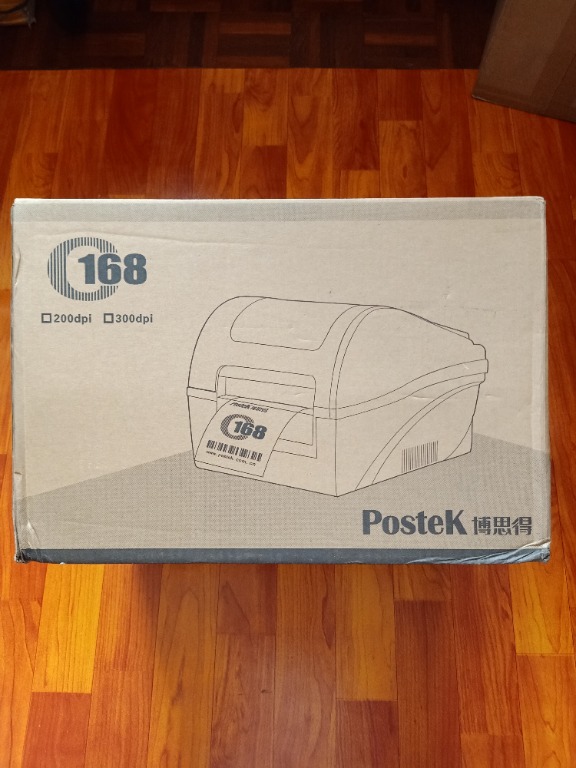 POSTEK C168 200S Thermal Barcode Label Printer., Computers & Tech, Parts & Accessories, Computer ...