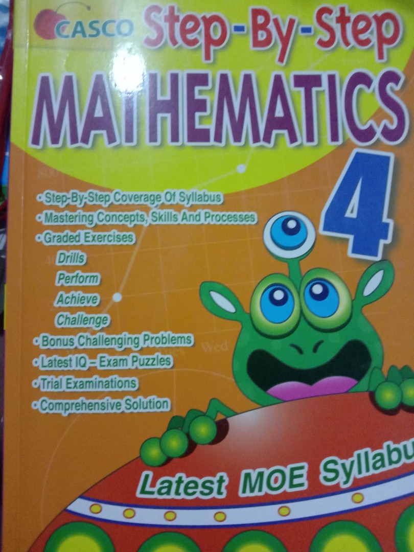 Primary 4 Mathematics Step By Step, Hobbies & Toys, Books & Magazines ...