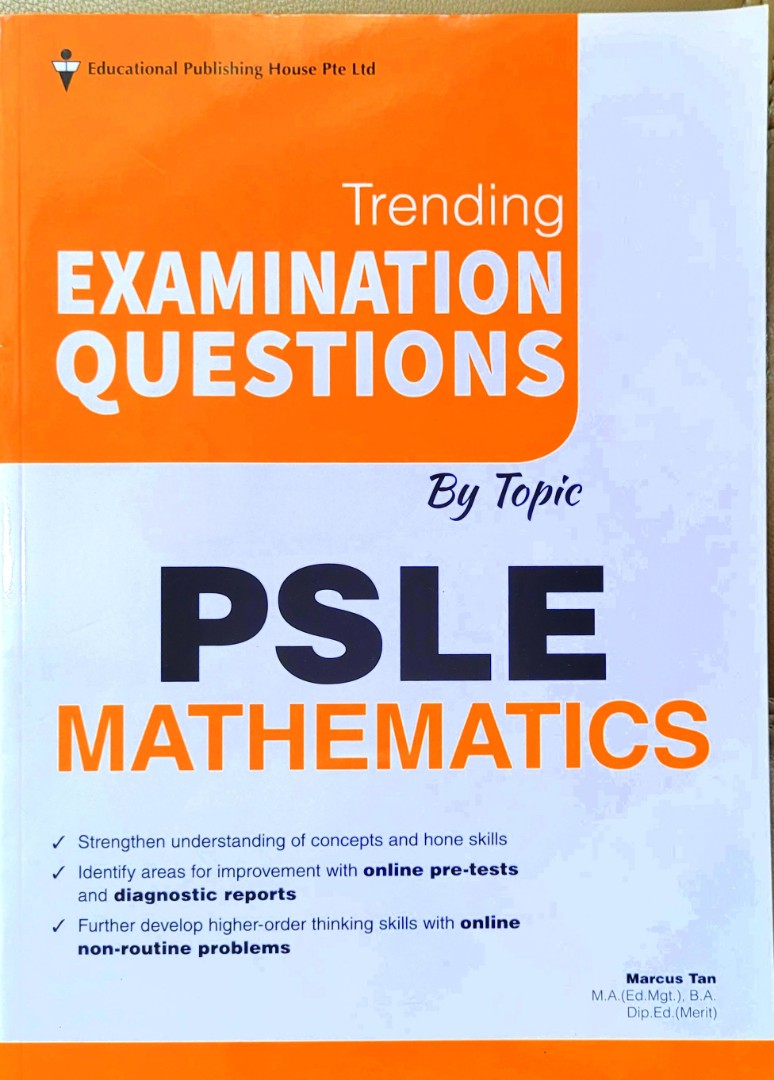 PSLE Mathematics Trending Examination Questions by topic, Hobbies ...