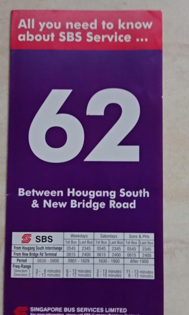 Rare Original SBS Bus Guides 1990s, Hobbies & Toys, Memorabilia ...