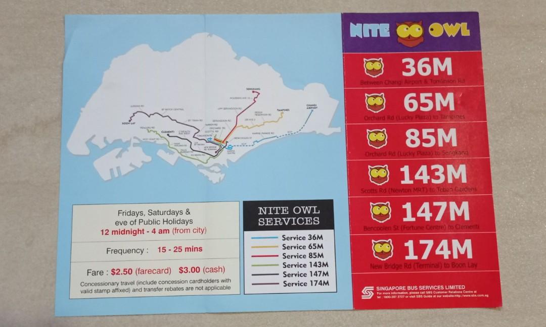 Rare Original SBS Bus Guides 1990s, Hobbies & Toys, Memorabilia ...