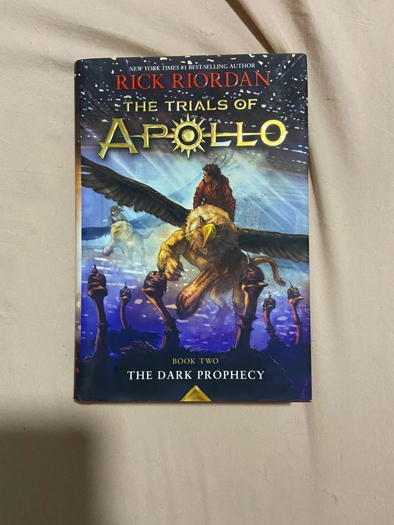 Rick Riordan Trials of Apollo: The Dark Prophecy Hardbound, Hobbies ...