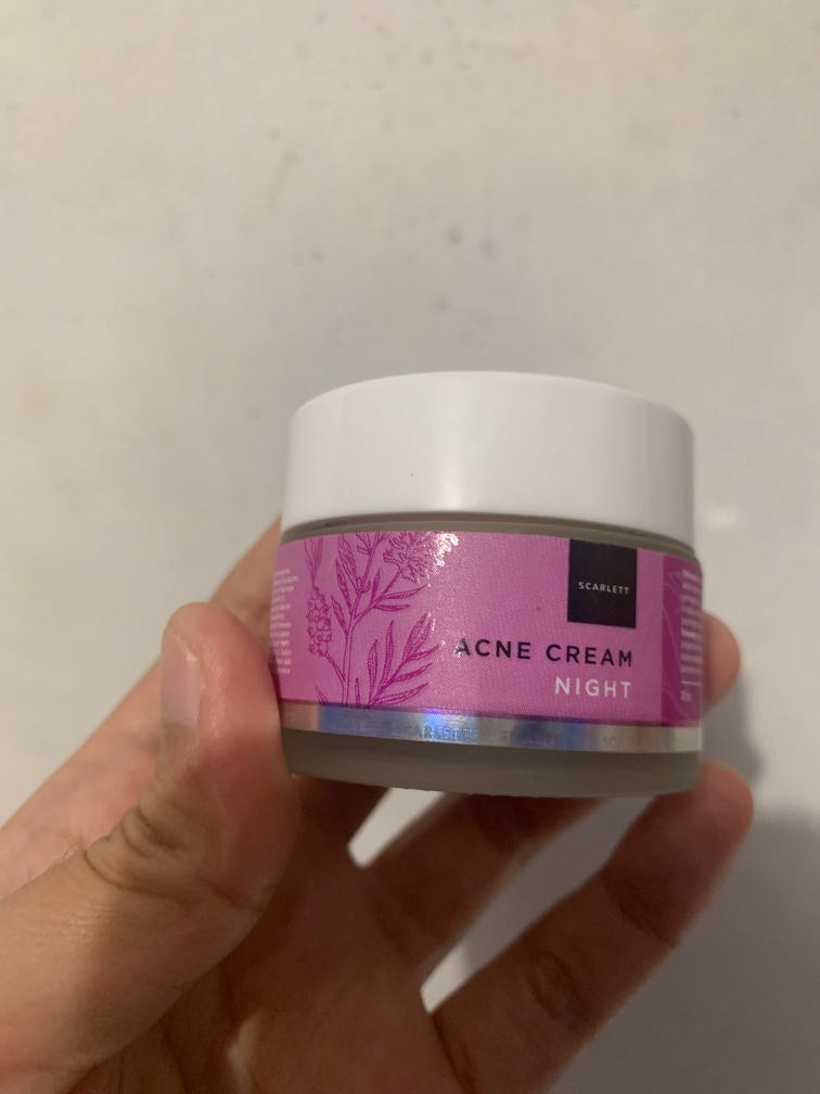 Scarlet acne cream, Kesehatan & Kecantikan, Kulit, Sabun & Tubuh di ...