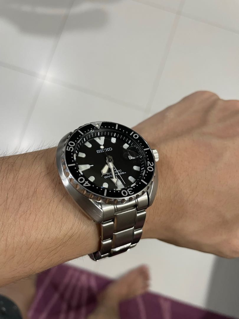 Seiko Mini Turtle SRPC35K1, Men's Fashion, Watches & Accessories ...