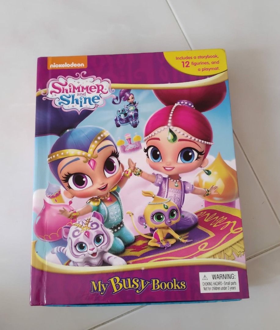 Shimmer and Shine - My Busy Book, Hobbies & Toys, Books & Magazines ...