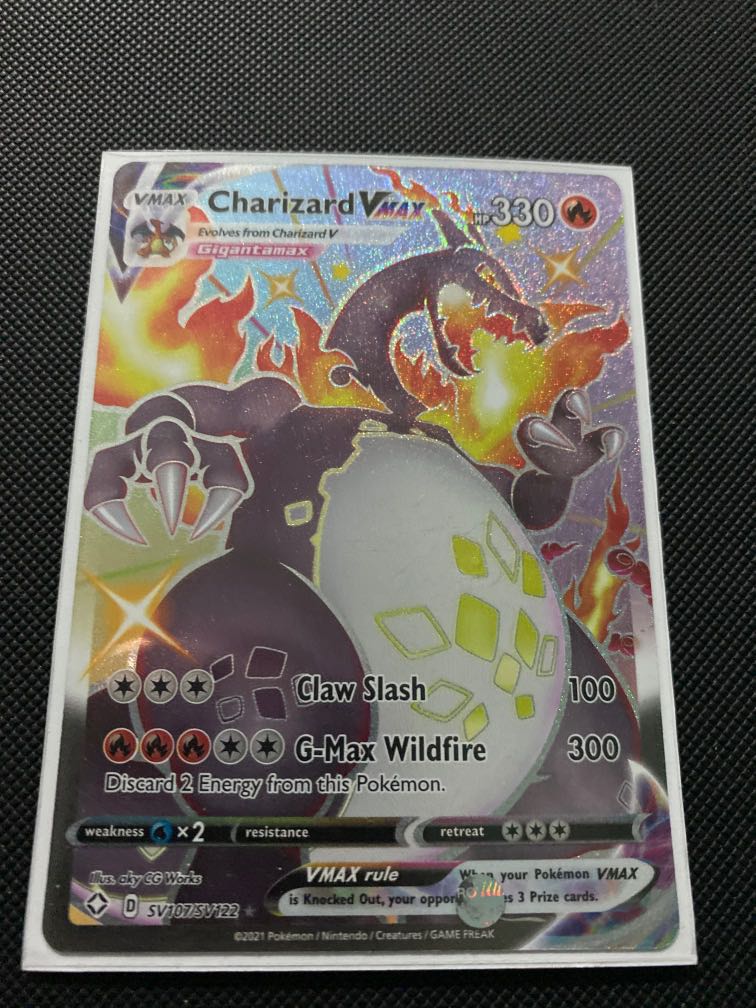 Pokemon Shining Fates Shiny Charizard Vmax, Hobbies & Toys, Toys ...