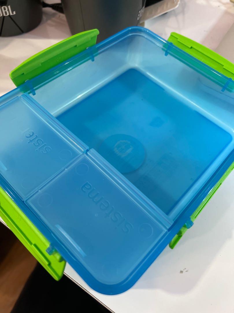 Sistema lunch attack duo lunch box tupperware lunchbox with compartment ...