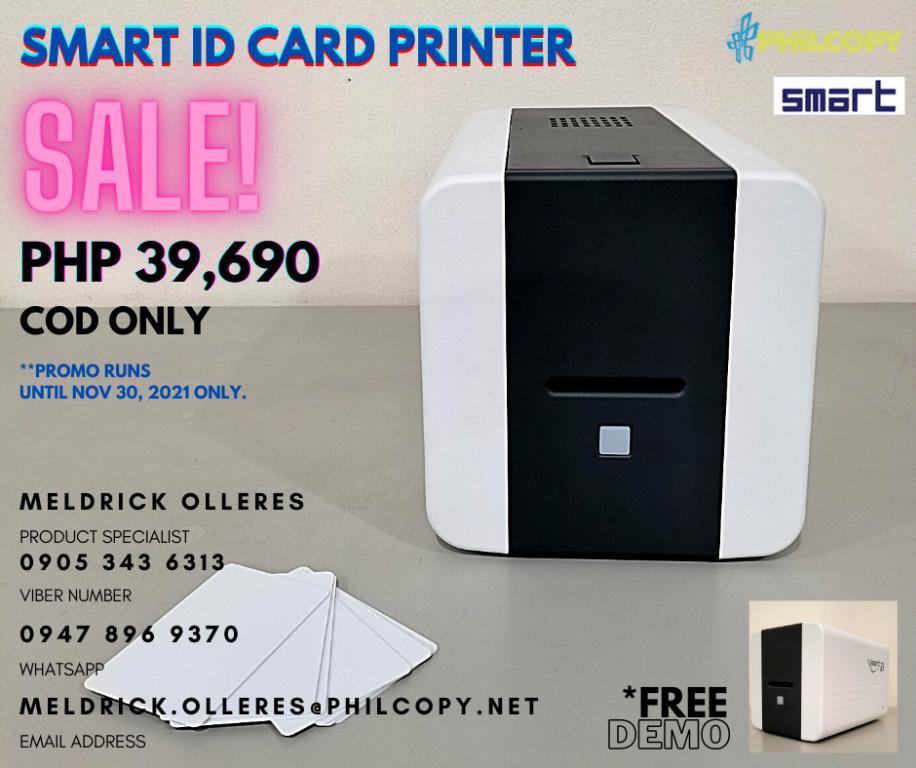 SMART 21S ID Card Printer, Computers & Tech, Printers, Scanners ...