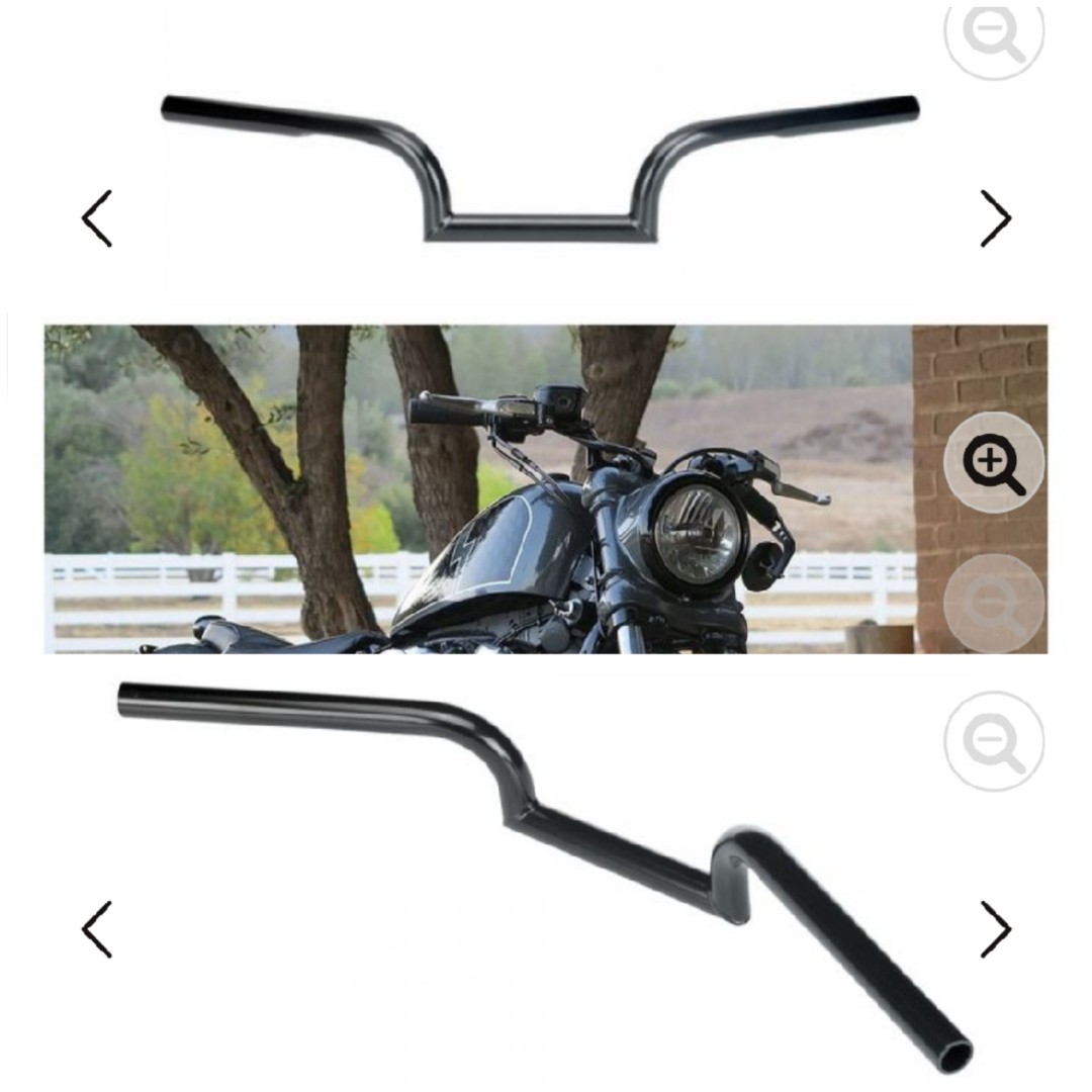 Sportster Biltwell Mustache Handlebar, Motorcycles, Motorcycle ...