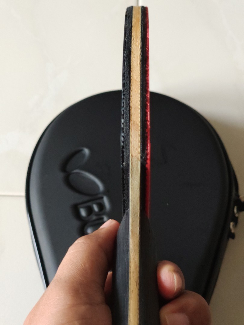 Stiga Legacy Carbon Table Tennis Bat, Sports Equipment, Sports & Games ...