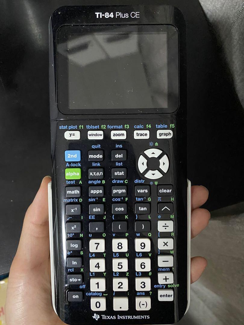T1-84 Plus CE graphing calculator, Mobile Phones & Gadgets, Other ...