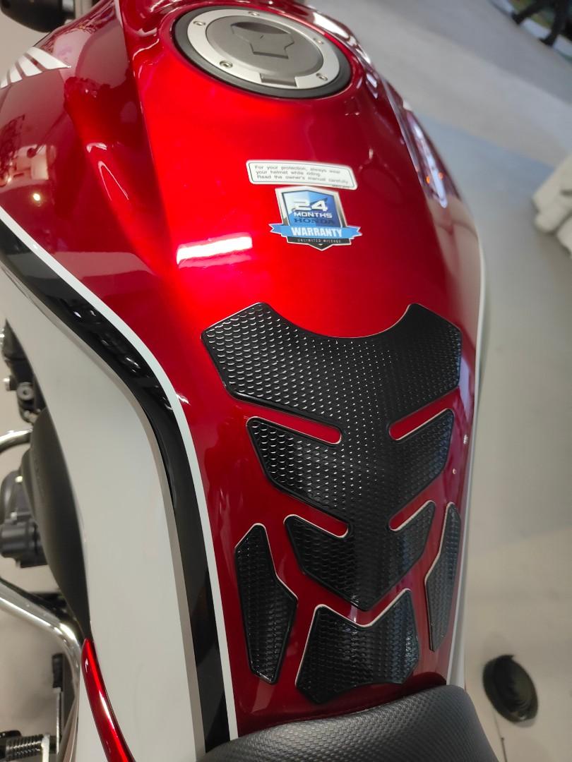 Tank Pad for CB400 with Installation, Motorcycles, Motorcycle ...