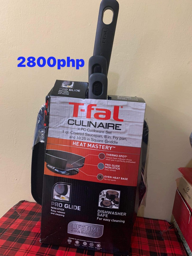 T-Fal Culinaire Heat Mastery Set, Furniture & Home Living, Kitchenware ...