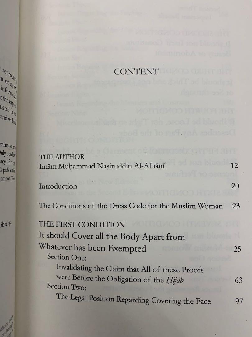 The Dress Code For The Muslim Women By Imam Muhammad Nasir ud Din Al ...