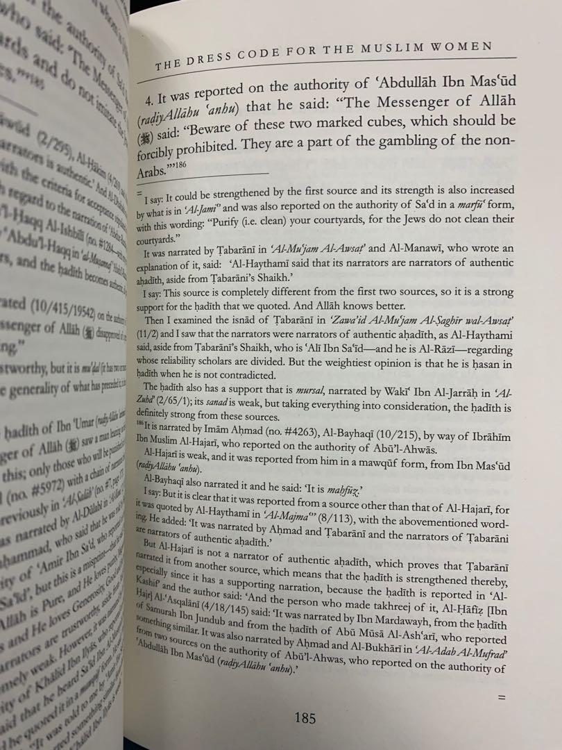 The Dress Code For The Muslim Women By Imam Muhammad Nasir ud Din Al ...
