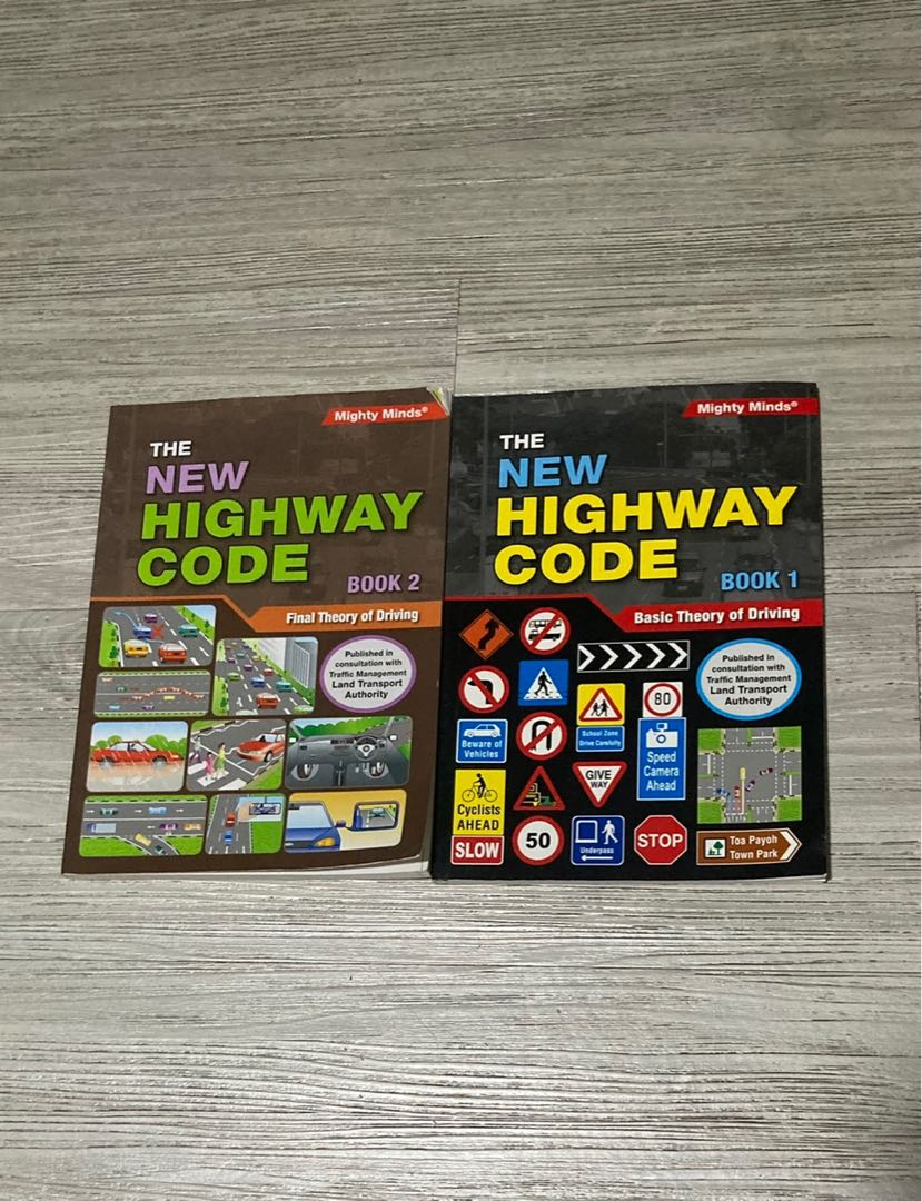 The New Highway Code Book 1&2, Hobbies & Toys, Books & Magazines ...
