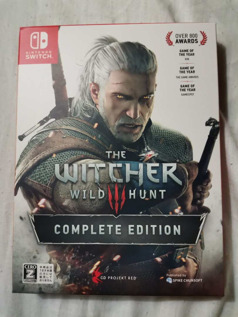 The Witcher Complete Edition, Hobbies & Toys, Toys & Games on Carousell