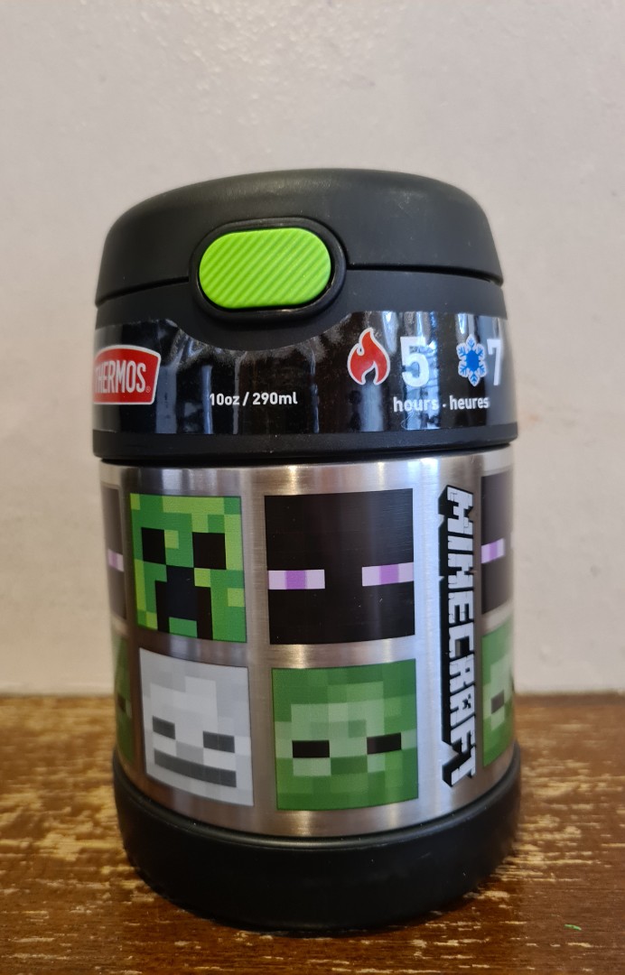 Thermos Minecraft Food Jar, Furniture & Home Living, Kitchenware ...