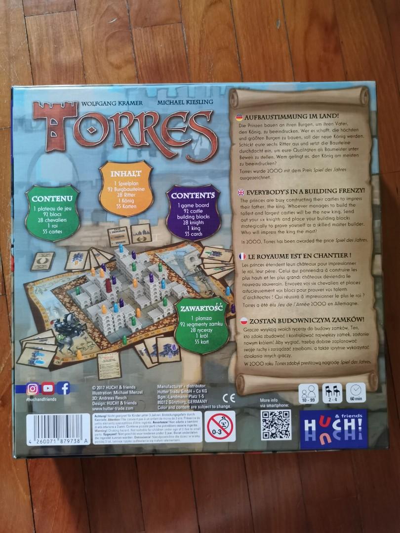 Torres Board Game, Hobbies & Toys, Toys & Games on Carousell