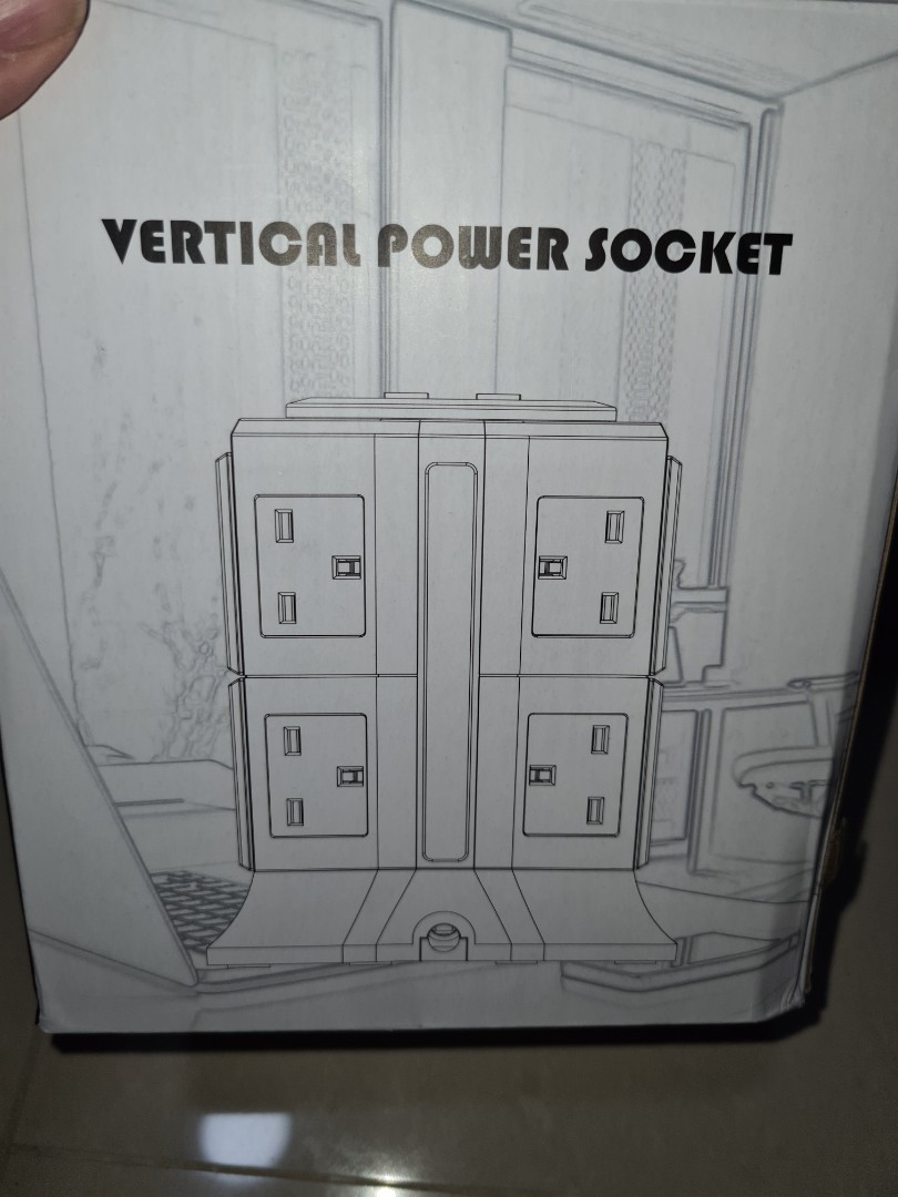 Tower socket, TV & Home Appliances, Electrical, Adaptors & Sockets on ...