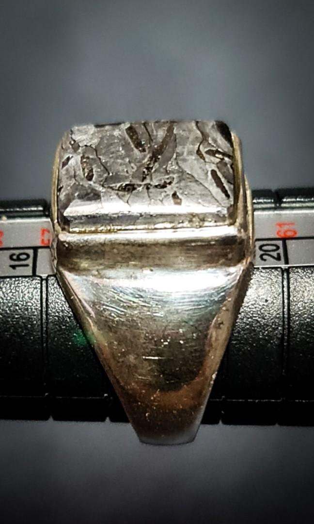 Uruacu Iron Meteorite Ring (VERY RARE), Luxury, Accessories on Carousell