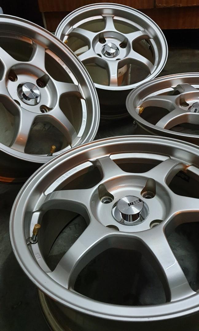 USED Sport Rim 15 inch SSR TYPE C, Auto Accessories on Carousell