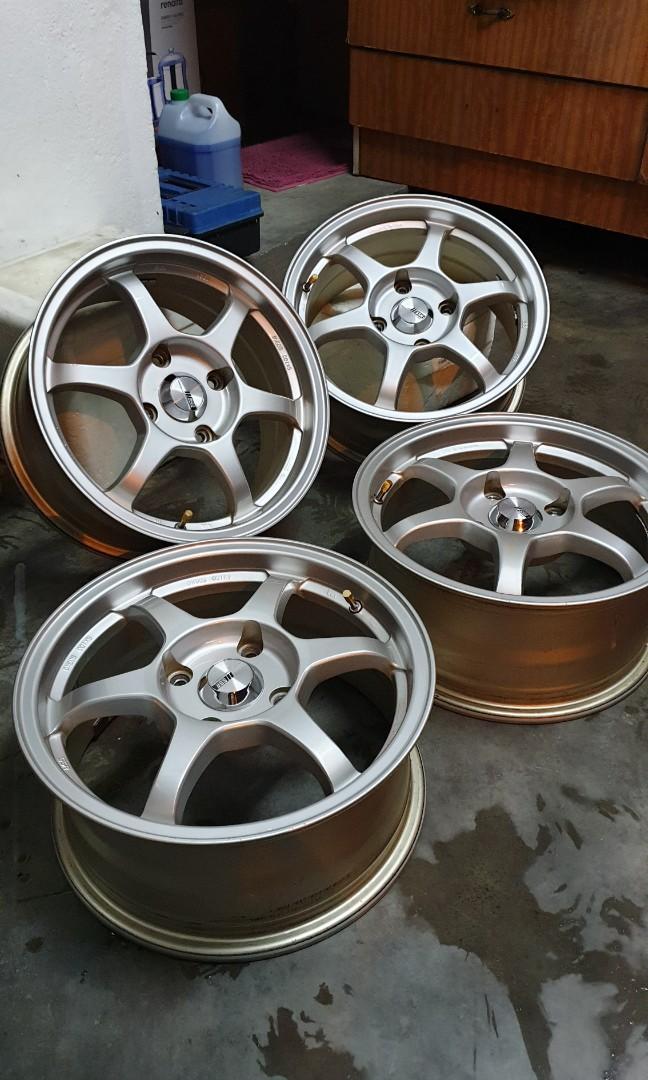 USED Sport Rim 15 inch SSR TYPE C, Auto Accessories on Carousell