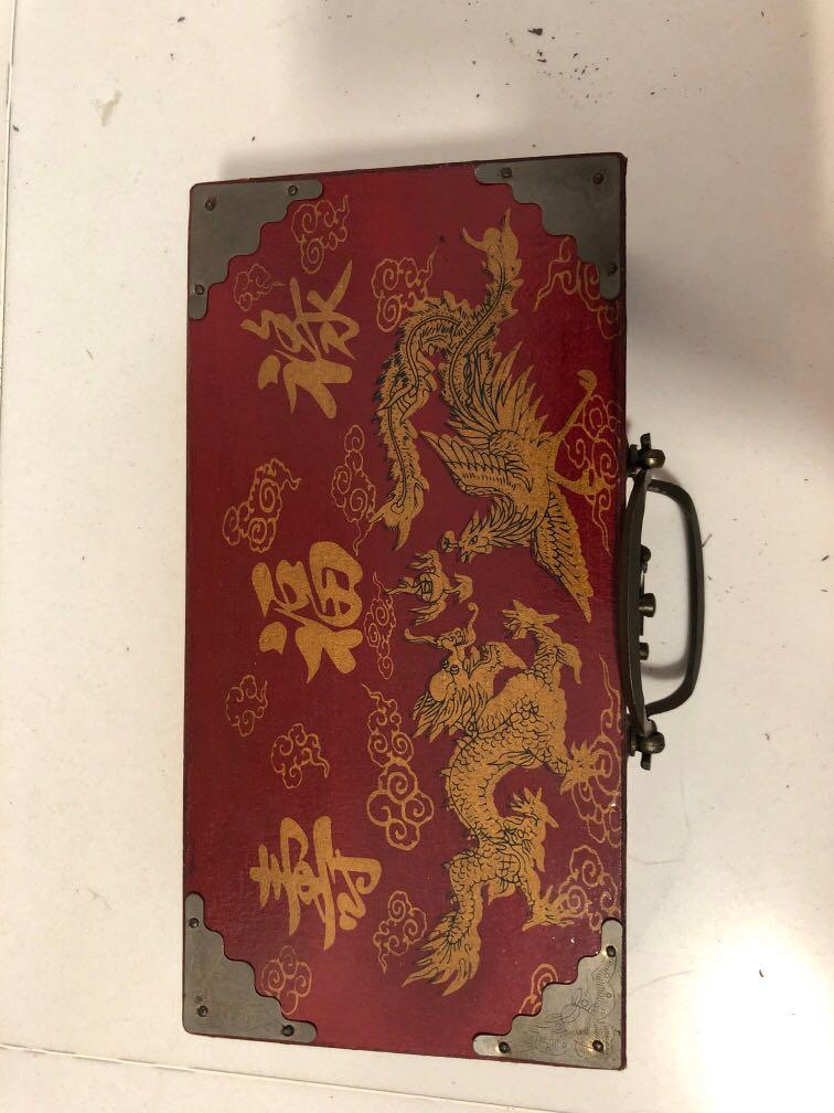Vintage Traditional Chinese Chess Box, Hobbies & Toys, Memorabilia ...