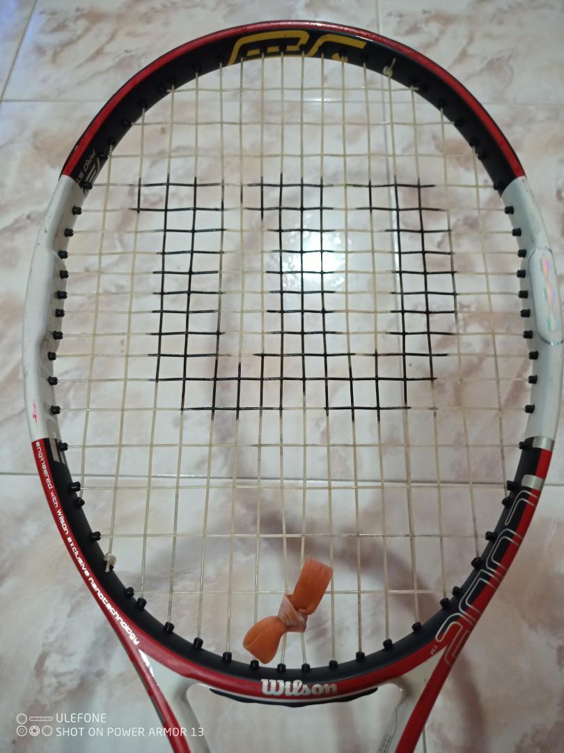 Wilson NCode Six.One 95 Tennis Racquet, Sports Equipment, Sports ...