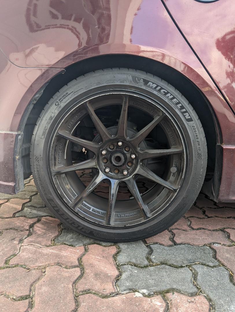 XXR S527 concave 114.3 x 5 rims , Car Accessories, Tyres & Rims on ...