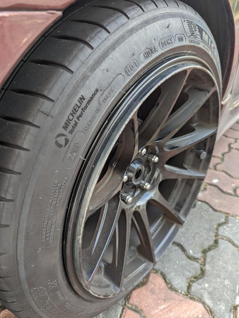 XXR S527 concave 114.3 x 5 rims , Car Accessories, Tyres & Rims on ...