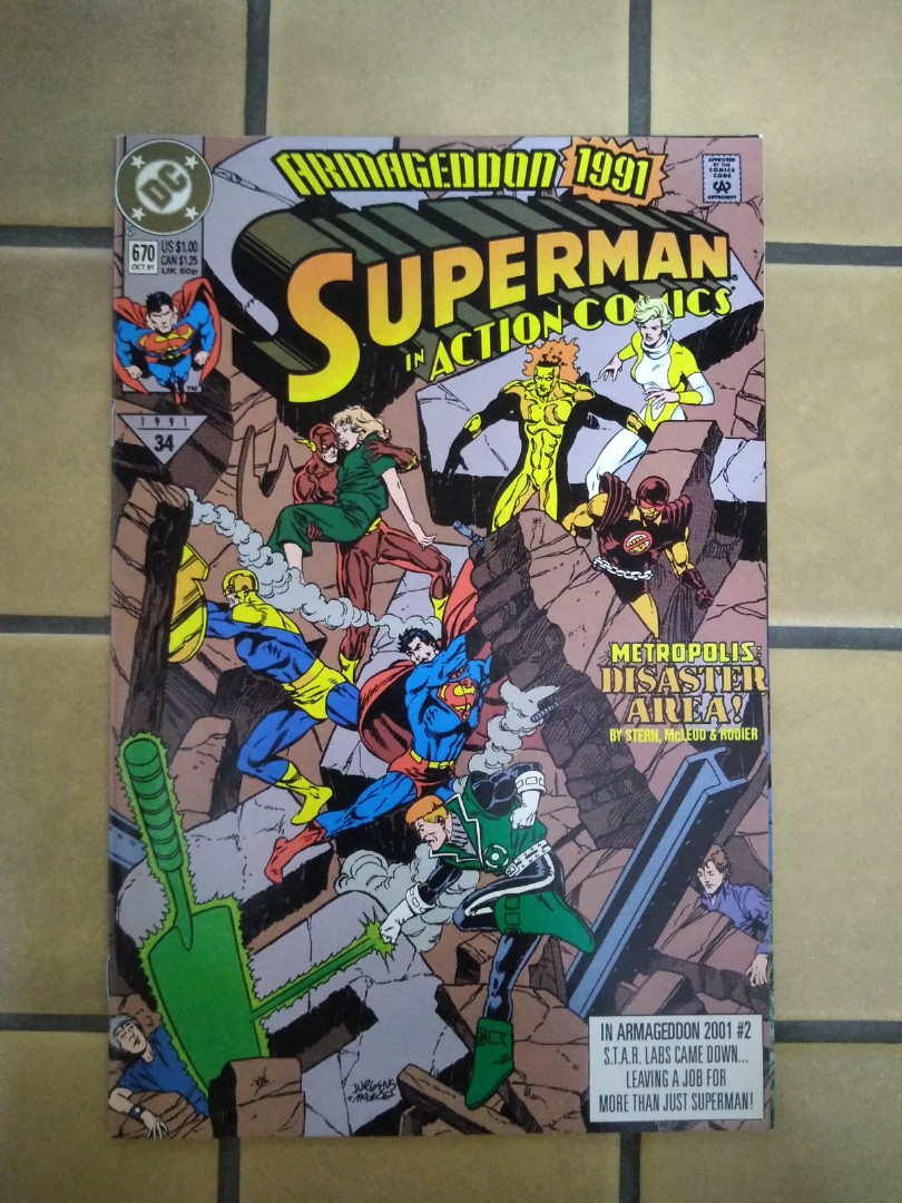 1st app Lex Luthor II ( Lex Luthor Jr. ) Action Comics #670 ( Dan ...