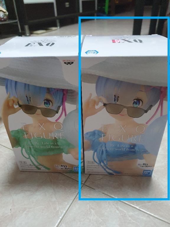 21CM - Re: Zero - RAM - Fairytale Series The Wolf Figure & Rem Swimsuit ...