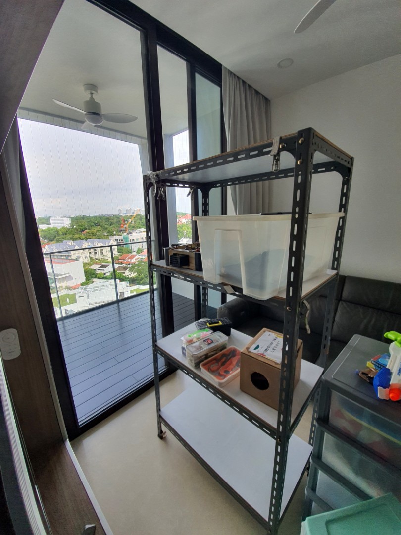 4-tier metal rack, Furniture & Home Living, Furniture, Shelves ...